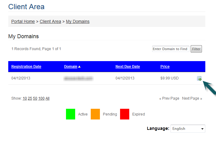 How To Register Your Nameservers At Hoststage